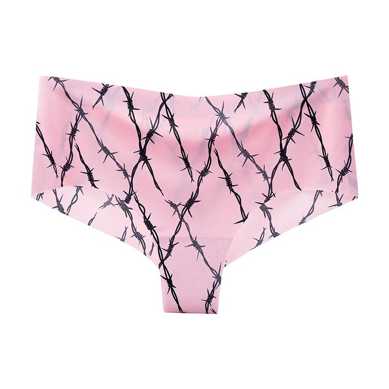 Barbed Wire Panties Pink Womens