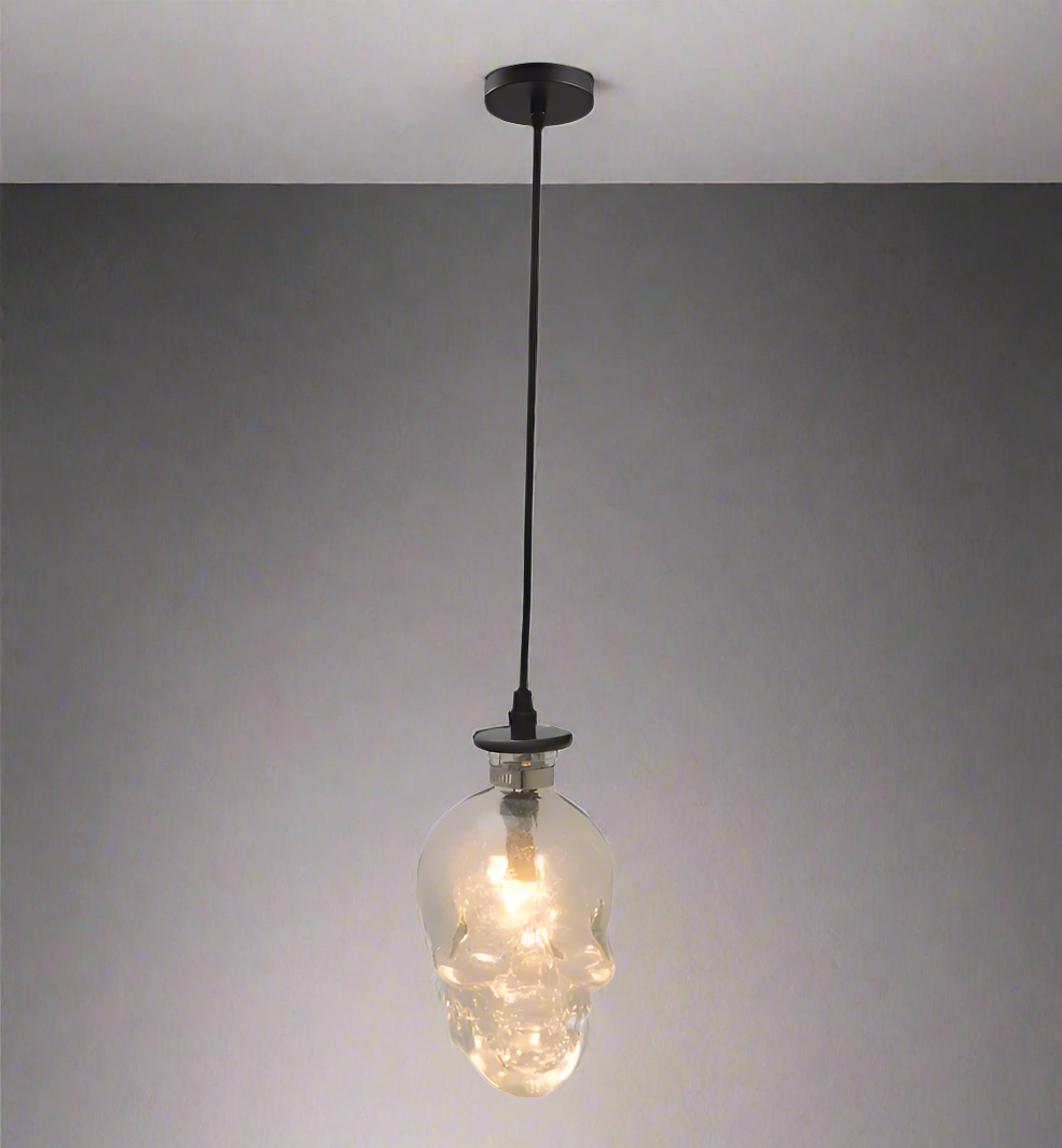 Gothic Skull Light Fixture Ceiling