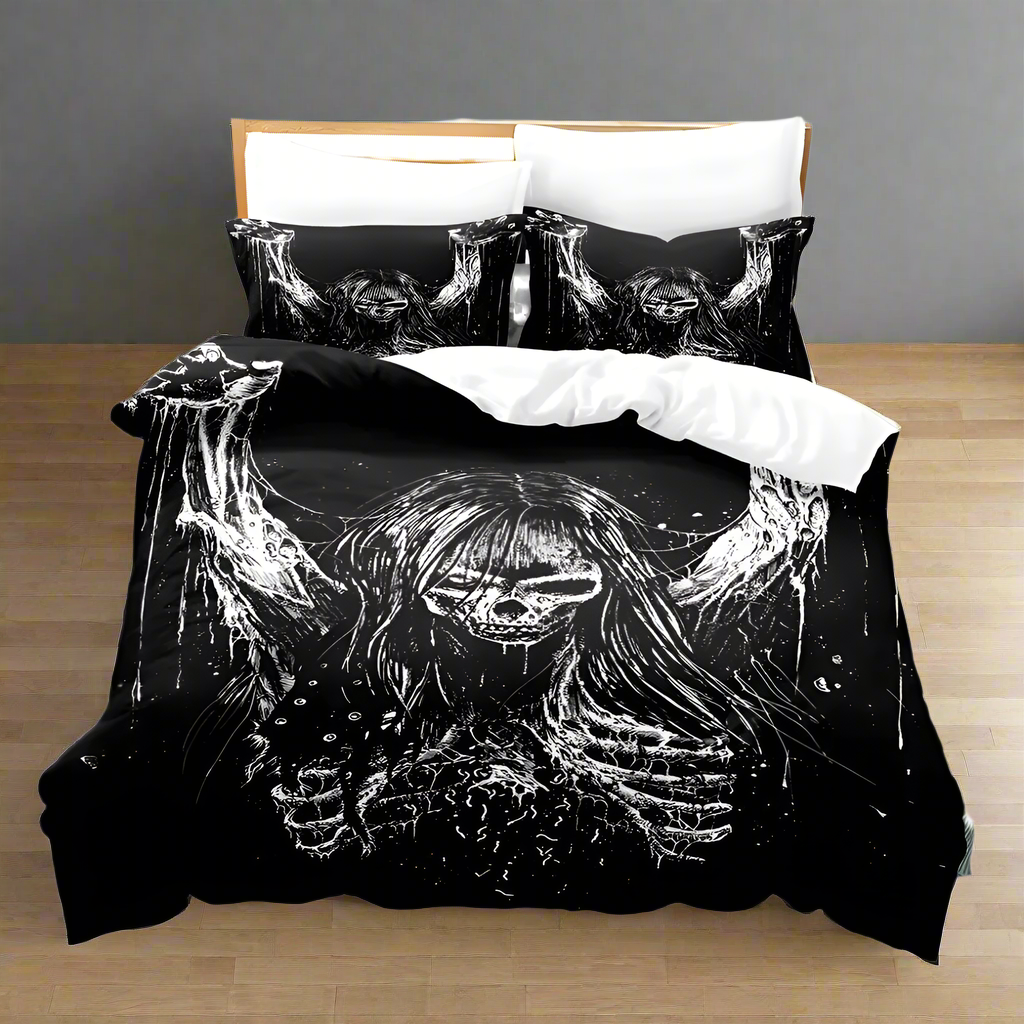 Skeletal Punk Bed Set