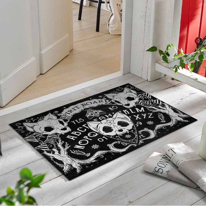 Spirit Board Cat Skull Mat